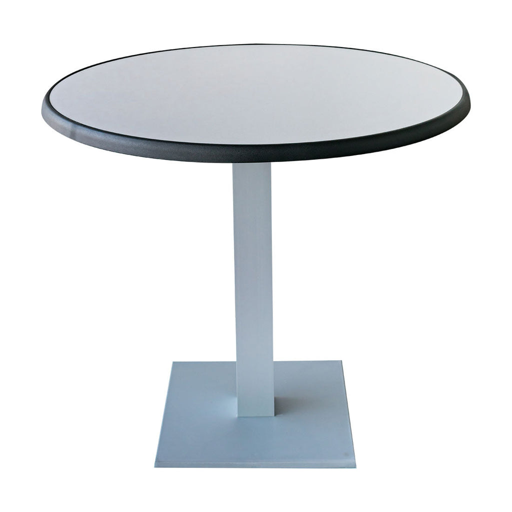 Mesa Sevelit Exterior Circular 70cm Base Cuadrada – Mobiliario Profesional